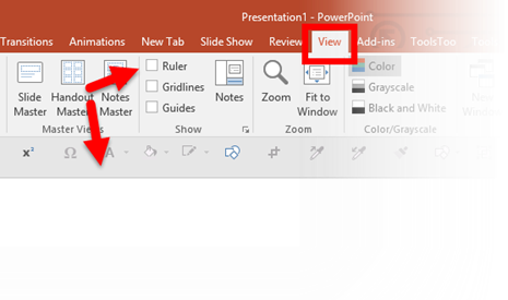 Where is PowerPoint’s Ruler? - The PowerPoint Blog
