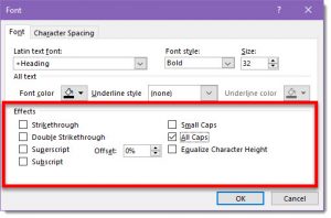 Make it ALL CAPS - The PowerPoint Blog
