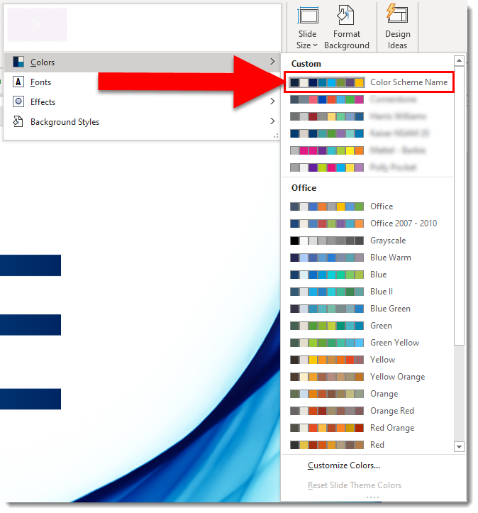 How to Save and Name a Custom Color Theme in PowerPoint | The ...