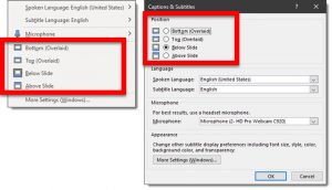 PowerPoint Subtitles (Different than Presentation Live Translation ...