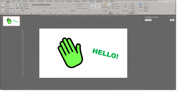 Create an Animated GIF from PowerPoint - with Transparent Background ...