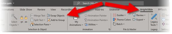 I can do that?! BrightSlide Swap Objects - The PowerPoint Blog